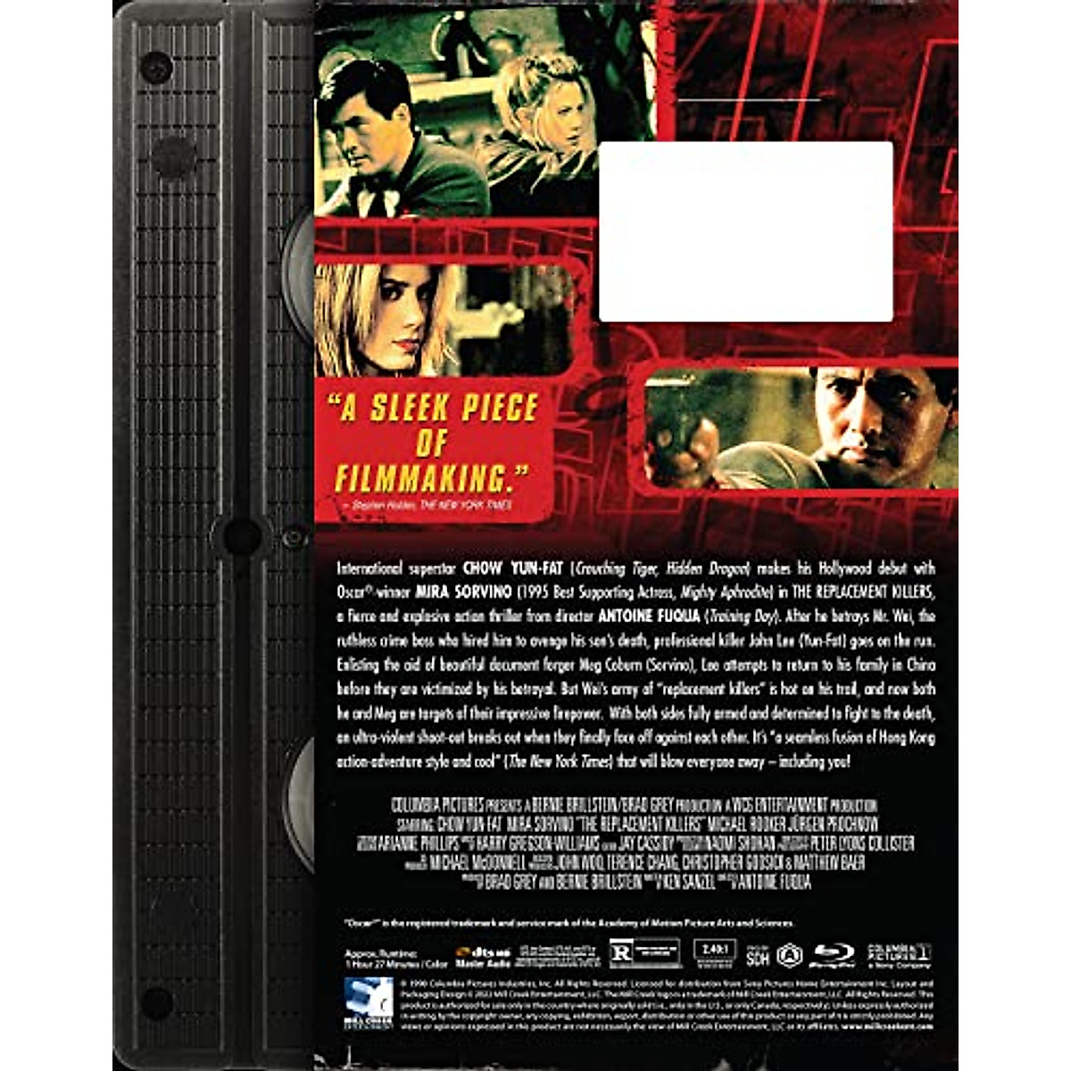 REPLACEMENT KILLERS RETRO VHS BD