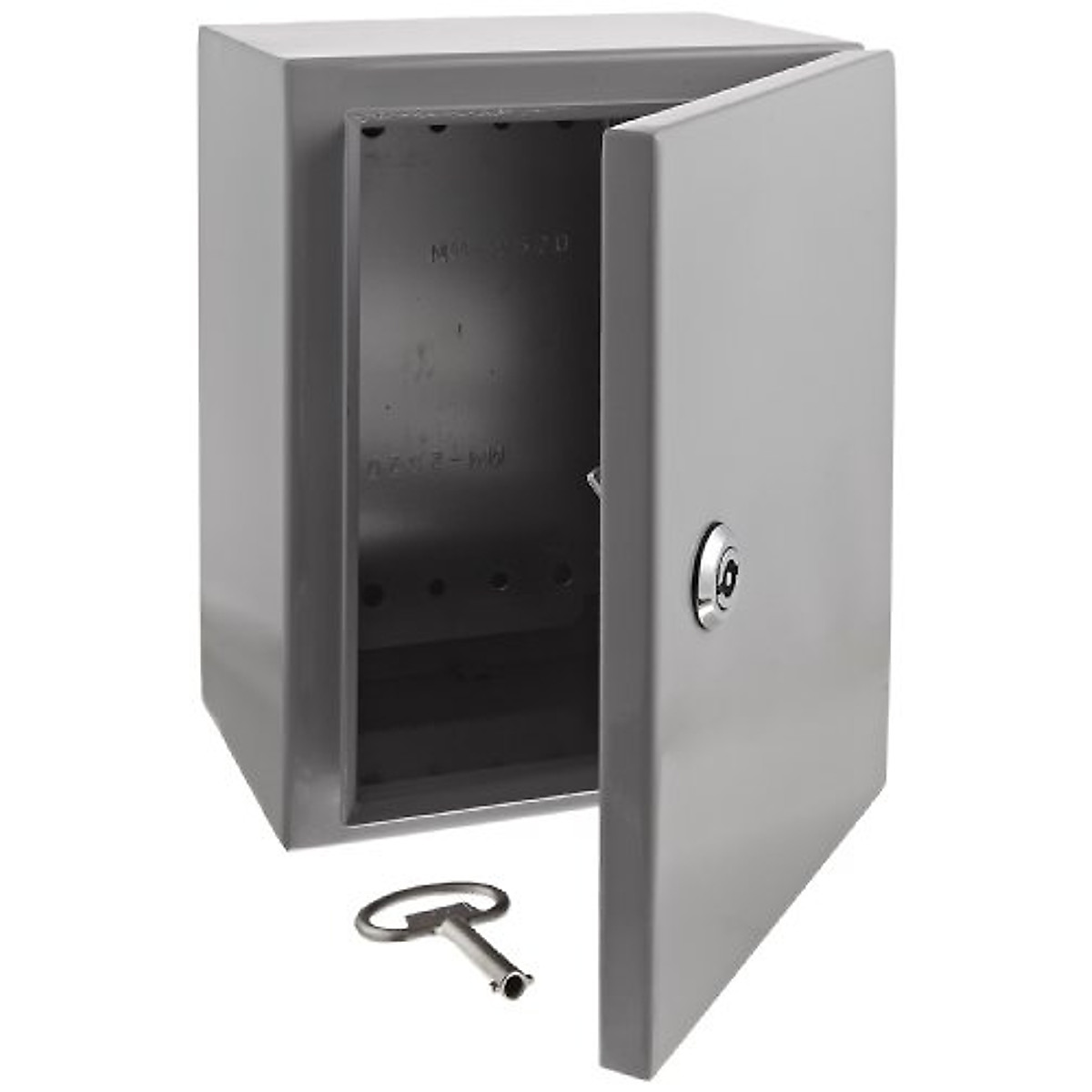 BUD Industries SNB-3730 Series SNB Steel NEMA 4 Sheet Metal Box 9.84" L x 7.87" W x 5.91" D, Gray