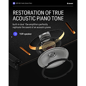 Donner DDP-400 Digital Piano + Donner Duet Piano Bench