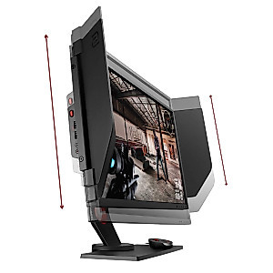 BenQ Zowie 24.5 inch 240Hz Esports Gaming Monitor, DyAc, 1080p, 1ms Response Time, Black Equalizer, Color Vibrance, S-Switch, Shield, Height Adjustable (XL2546) (Renewed)