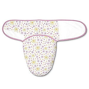 SwaddleMe Luxe Whisper Quiet Swaddle – Size Small/Medium, 0-3 Months, 2-Pack (You Are My Sunshine) Extra-Soft Newborn Swaddle Wrap With Silent Fabric Closure and Bottom Zipper for Diaper Changes