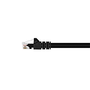 Monoprice 0.5FT 24AWG Cat6 550MHz UTP Ethernet Bare Copper Network Cable - Black