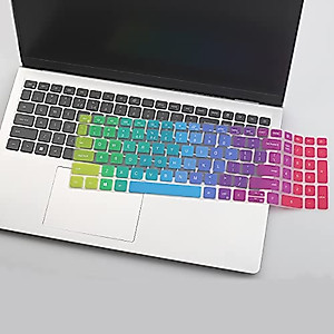 Keyboard Cover for 15.6 Dell Inspiron 3510 3511 3515 3525 3530 3535 5510 5515 5518 7510, Inspiron 16 7610, Vostro 15 3510 5510 5515, Latitude 3520, Inspiron 15 3000 5000 7000 (Not Fit Dell G5 G15)