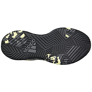 adidas Men's Ownthegame Shoes Basketball, Grey Five/Matte Gold/Core Black, 11.5