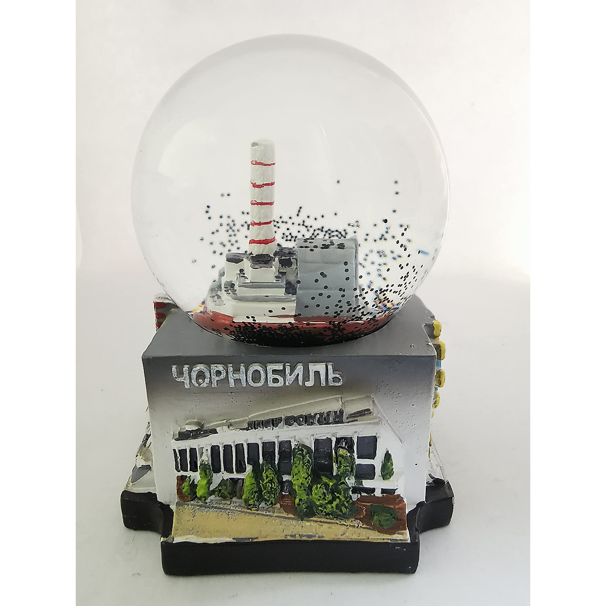 Chernobyl Snow Globe Ukrainian Nuclear Power Plant Tragedy in Pripyat (Stalker)
