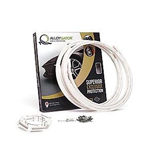 AlloyGator Set of 4 Original Wheel Protectors 12" to 24" (White)