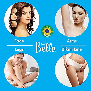 DEPIL BELLA Post Waxing/After Sun Chamomile Body Gel - 250g | Soothing and Nourishing Gel for Sensitive Skin