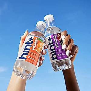 Hint+ Vitamin Coconut, Pure Water Infused with Coconut Plus a Vitamin Boost, 50% Daily Value Vitamin C, Vitamin A, B12, Zinc, Zero Sugar, Zero Calories, Zero Diet Sweeteners, 16 Fl Oz (Pack of 12)