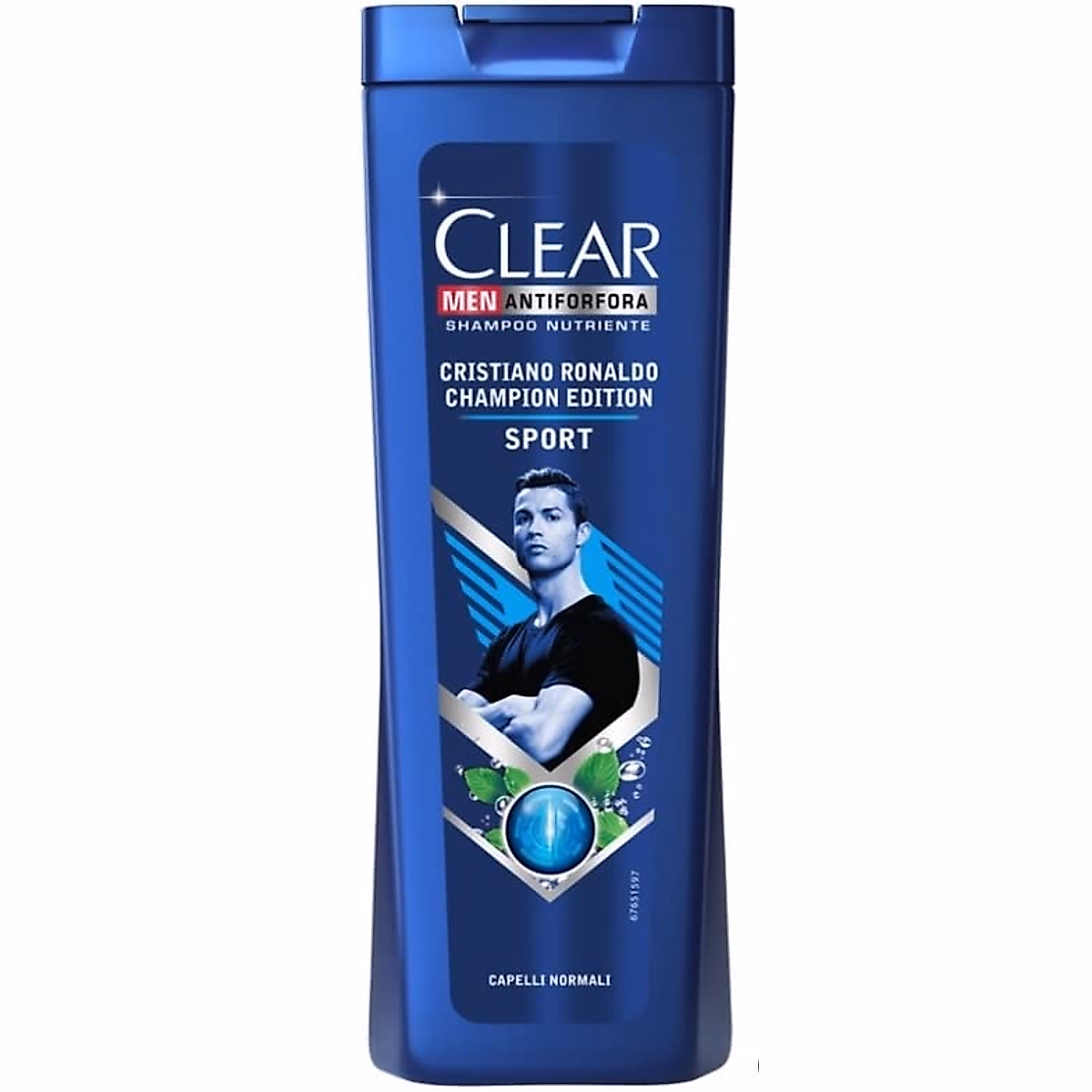 Shampoo Clear Clear Men Shampoo Antiforfora Cristiano Ronaldo Champion Edition Sport 3x400ML
