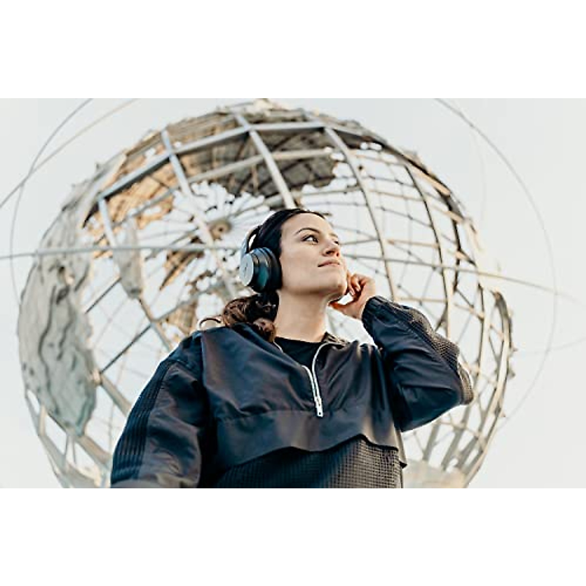 Altec Lansing Comfort Q+ Bluetooth Headphones, Active Noise Cancellation, Comfortable, Quite, Noise Cancelling Headphone, Up to 26 Hours of Playtime, 30 Ft. Wireless Range, Rose Gold