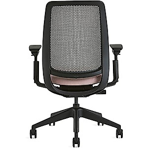 Steelcase Series 2 Office Chair, Air Back, Carpet Casters, Era Fabric (Pink Lemonade)