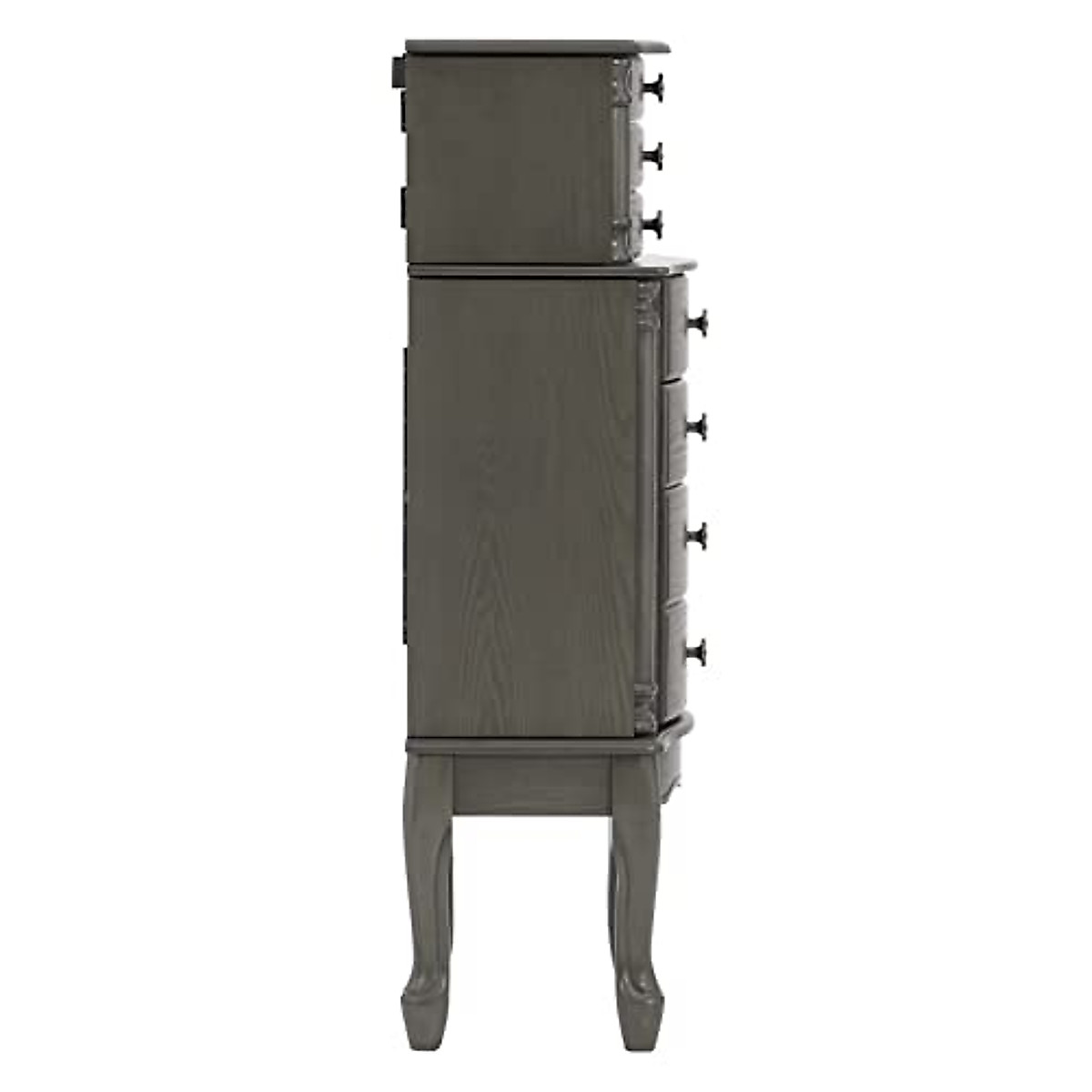 Powell Company Grey Wash Jewelry Powell Viola Armoire