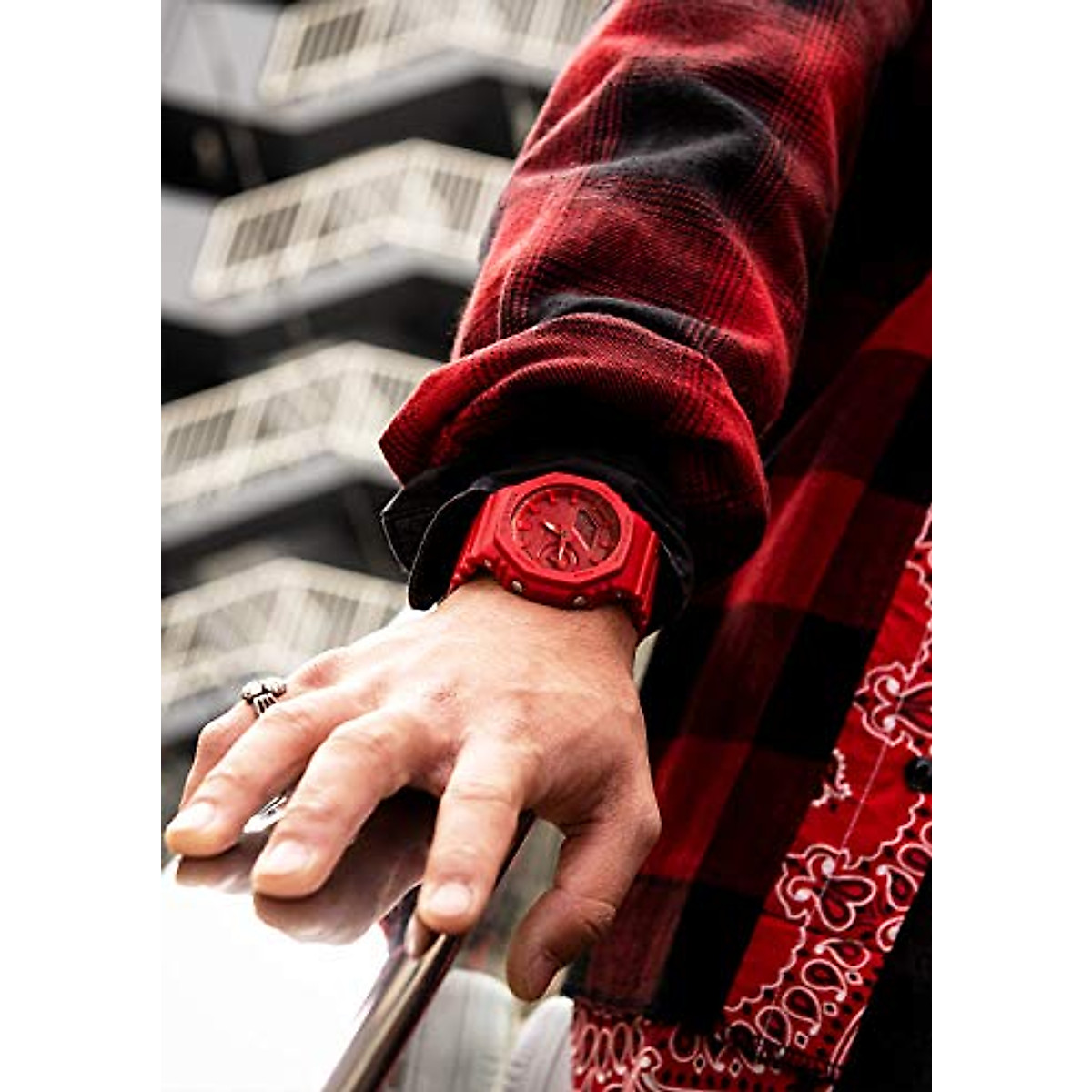 Casio G-shock Carbon Core Guard Ga-2100-4ajf Mens Japan Import