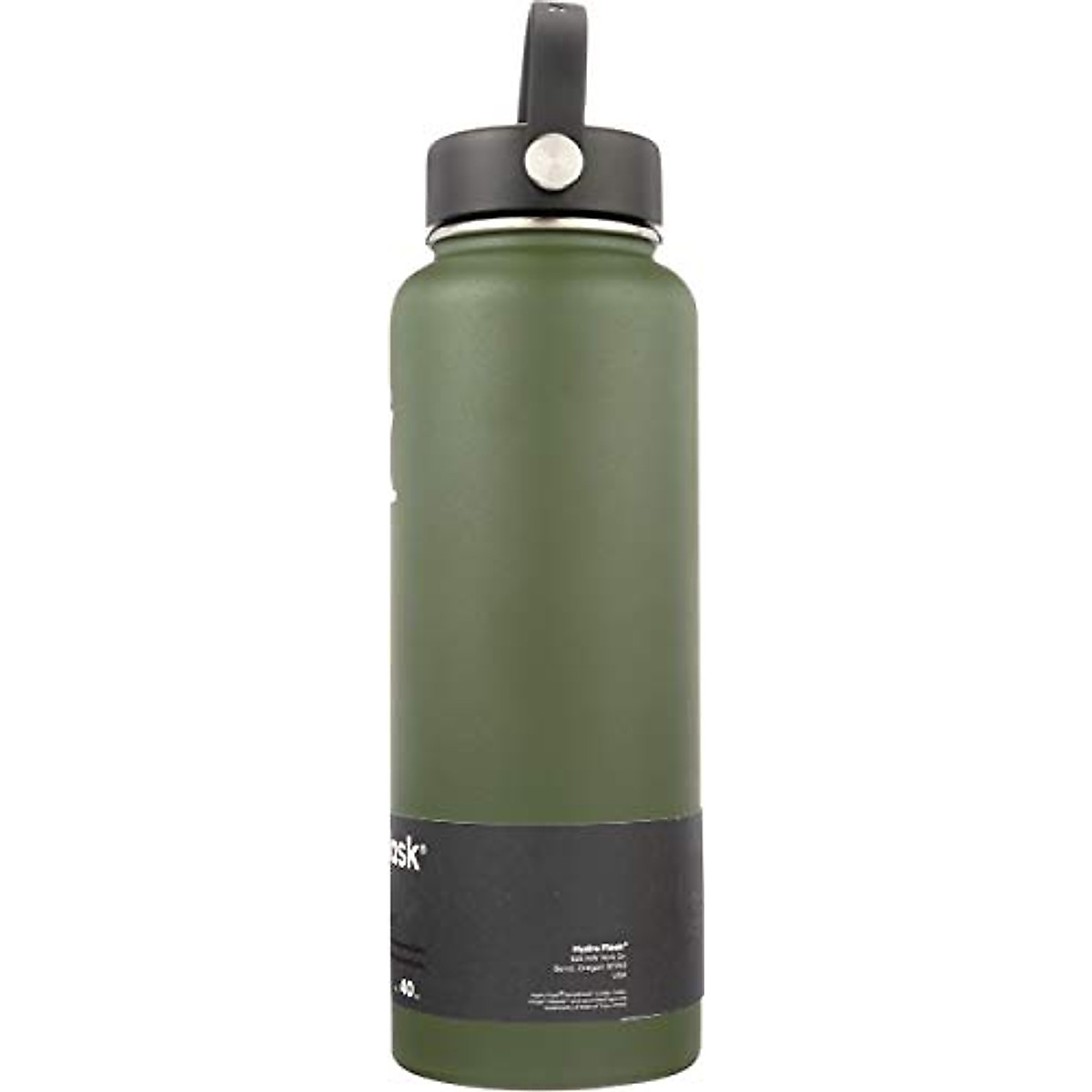 Hydro Flask Wide Mouth W Flex Cap Olive 40 Ounce, 1 EA