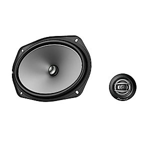 PIONEER TS-A692C A Series 6" x 9" 450 W Max Power, Carbon/Mica-Reinforced IMPP Cone, 20mm PI Tweeter - Component Speakers (Pair)