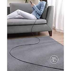 Anker 364 USB C Hub (10-in-1, Dual 4K HDMI) with Max 100W Power Delivery, Dual 4K@60Hz HDMI Ports, 4 USB-A and USB-C Data Ports & New Nylon USB C to USB C Cable 100W 10ft