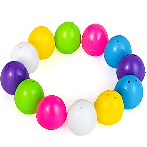 JOYIN 12 Sets Easter Eggs Decorating Craft Kit Toy for Kids, Easter DIY Animal Foam Craft Kits with Easter Eggs for Kids Easter Eggs Art Crafts Activities Easter Decorations, Easter Party Favors