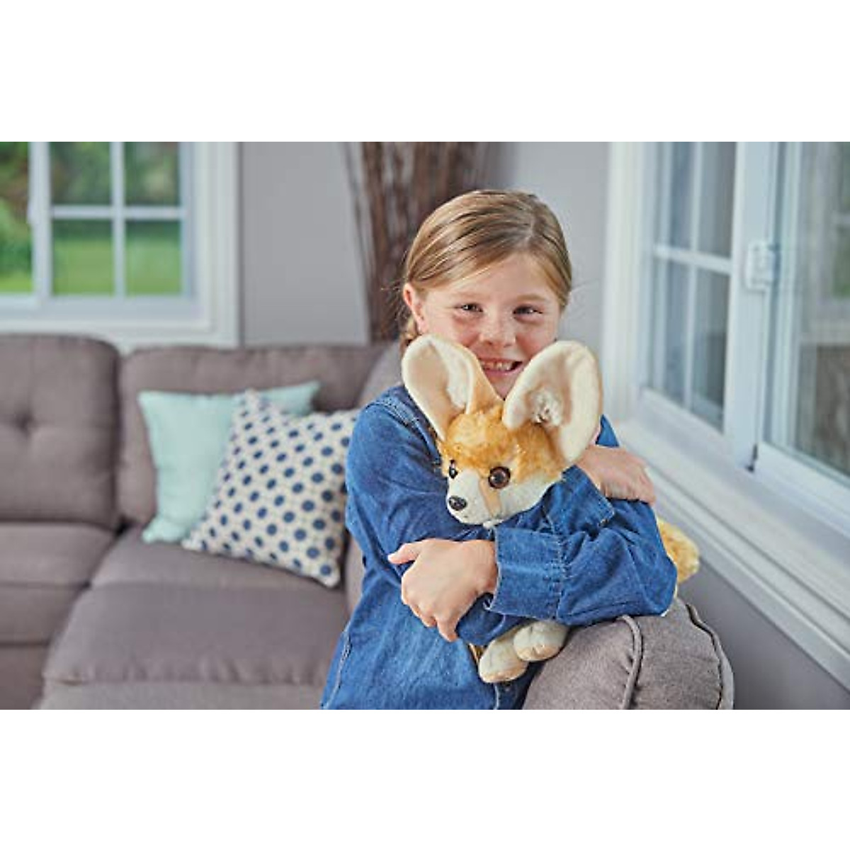 Wild Republic Fennec Fox Plush, Stuffed Animal, Plush Toy, Gifts for Kids, Cuddlekins, 12 Inches