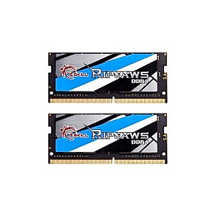 G.SKILL Ripjaws DDR4 SO-DIMM Series DDR4 RAM 16GB (2x8GB) 2666MT/s CL19-19-19-43 1.20V Unbuffered Non-ECC Notebook/Laptop Memory SODIMM (F4-2666C19D-16GRS)