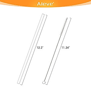 AIEVE 6 Pack Straw Replacement 40 oz Compatible with Stanley 40 oz Tumbler Stanley Cup Stanley Adventure Tumbler