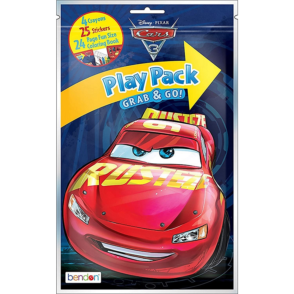 Bundle of 12 Disney Pixar Cars 3 Grab and Go Play Packs