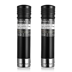 Powerextra 3.6V 3.0Ah Replacement Battery Compatible for Black & Decker Versapak VP100 VP100C VP110 VP110C VP105 VP105C VP143 Sears-Craftsman Pivot180 PLR36NC