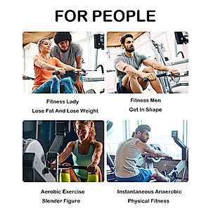 LuusMm Water Resistance Rowing Machine for Home Gym Fitness, Classic Wooden Water Rowing Machine with Monitor for Full Body Exercise Cardio Training,Brown