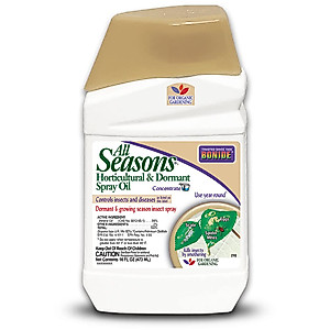 Bonide All Seasons Horticultural & Dormant Spray Oil, 16 oz Concentrate, Disease Prevention & Insect Killer for Organic Gardening