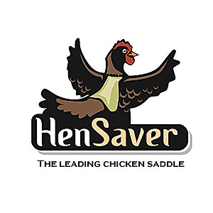 Hen Saver Poultry health equipment Single Strap Hen Apron Chicken Saddle, Khaki, Large US