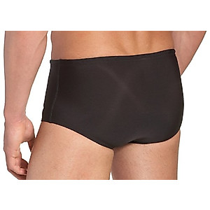 Speedo Men's Swimsuit Brief PowerFlex Eco Dive Solid Speedo Black, 34