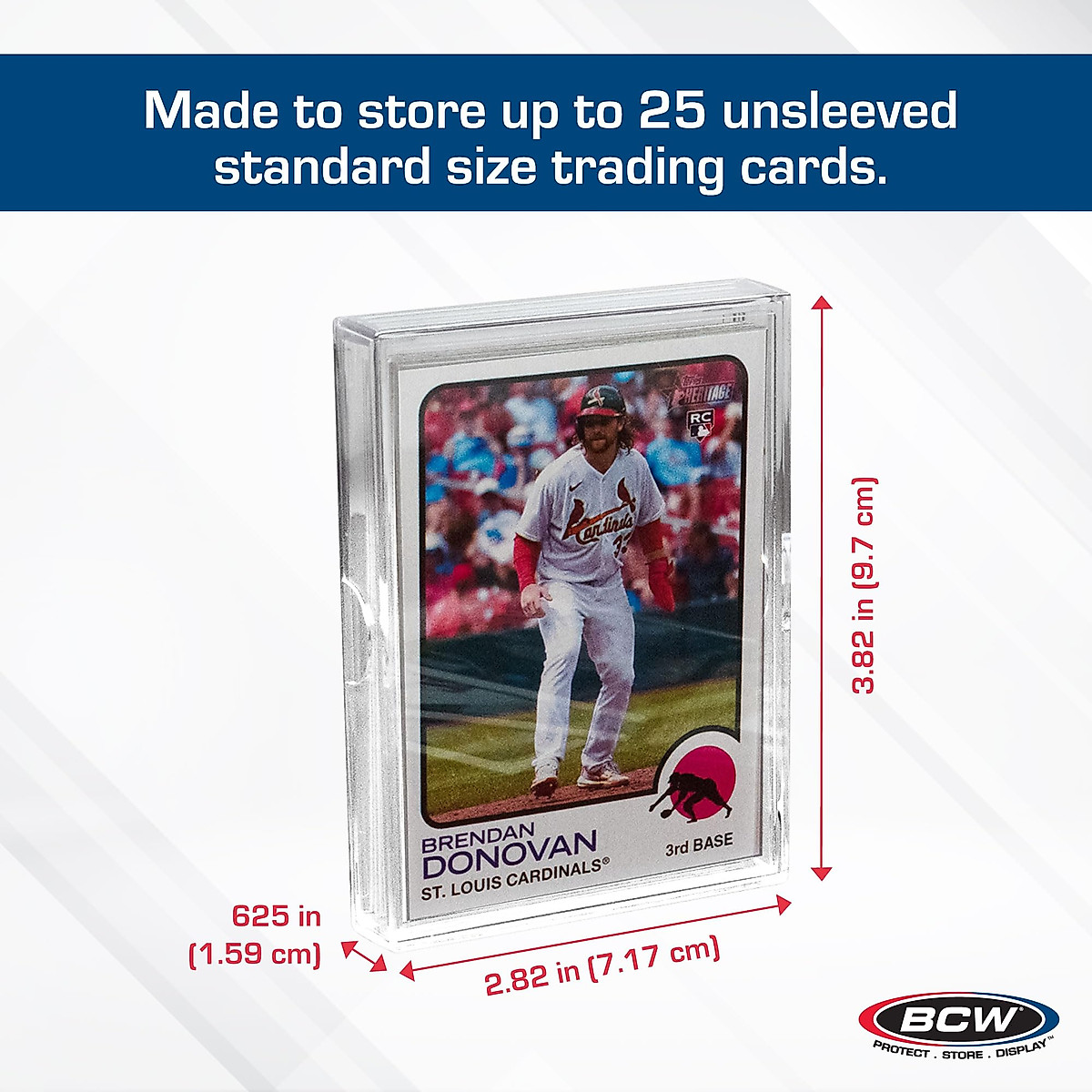 BCW 1-SB25 2 Piece Slider Box - 25 Count