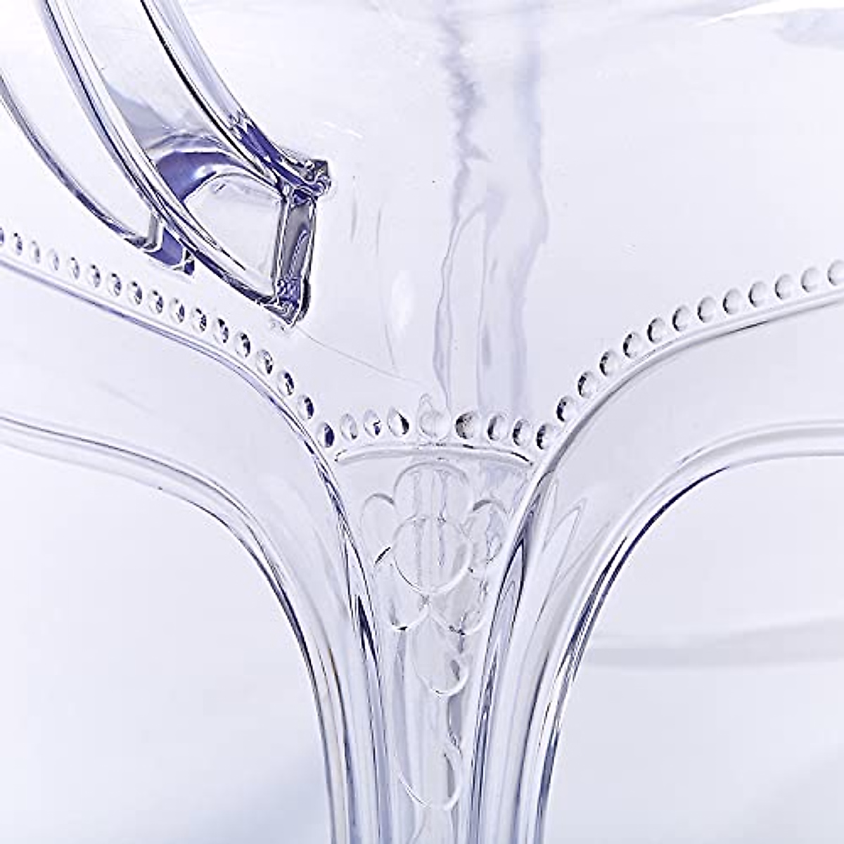 2xhome - Belle Style Ghost Chair Ghost Armchair Dining Room Chair - Armchair Lounge Chair Seat Higher Fine Modern Designer Artistic Classic Mold (Clear Jorge x1)