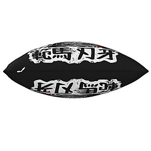 Flokoo Anime Baki The Grappler Baki Hanma Throw Pillow Cases Dorm Decor for Bedroom Living Room 18x18 Inch