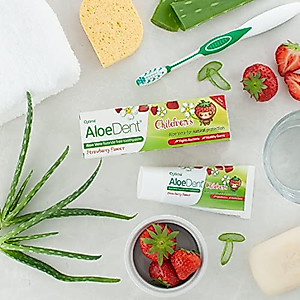 AloeDent Children's Strawberry Toothpaste - 50ml