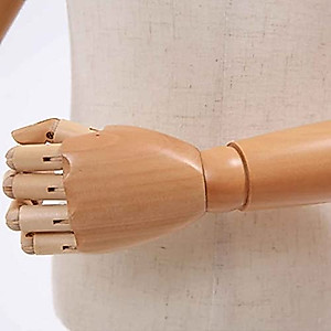 Tailors Dummy Mannequins Child Mannequin Tailors Dummy Model Adjustable Height Body Manikins Round Base Clothes Display Rack Window Display High-end People Table Clothing Store Dressform Mannequin