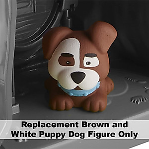 Replacement Part for Fisher-Price Little People Swing & Share Treehouse Playset - DYF19 ~ Replacement Brown and White Puppy Dog Figure