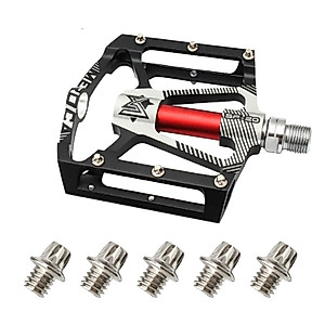 50 Pieces M4*7.5mm Bike Pedal Bolts Stainless Steel Anti Slip Bicycle Pedal Screw Pins Fixed Studs for Pedal Pin Replacement