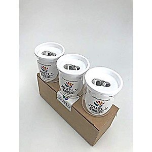 Jovely Manual Pencil Sharpener for Kids, Students, Teachers and Office Workers at School Classroom, Office and Home, 2 Size Holes for Standard and Jumbo Pencils, Pack of 3