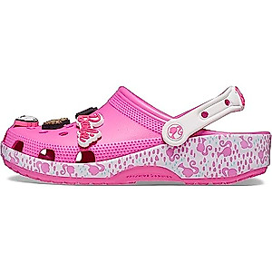 Crocs Unisex Barbie Classic Clogs, Electric Pink, Numeric_5 US Men