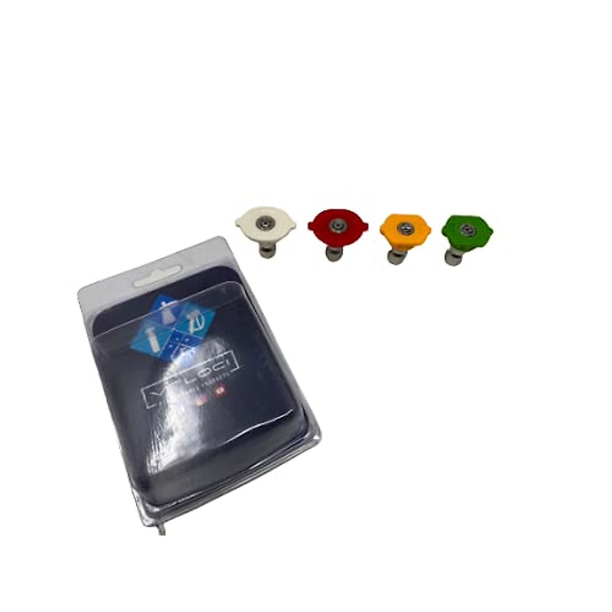 4 Piece 2.5 Orifice Quick Connect Spray Nozzle Set