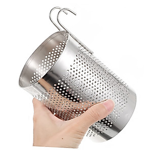 HAKIDZEL Stainless Steel Chopstick Holder Kitchen Cutlery Holder Flatware Hanging Rack Countertop Flatware Organizer Forks Silverware Hanging Drying Rack Stainless Steel Spoons Kitchen Tool