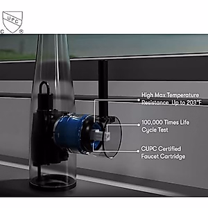 XLHippo CUPC Certified Diameter 35mm Replacement Cartridge for Kraus/Kohler/Moen/American Standard Gear Cartridge faucet replacement part