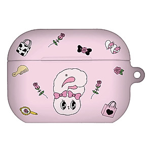 Esther Bunny Compatible with AirPods Pro Case Key Holder Hard PC Shell Strap Hole Cover - Esther Bunny Item