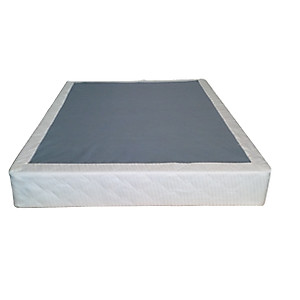 Continental Sleep Eurotop Pillowtop Innerspring Mattress and 8" Wood Boxspring/Foundation Set, Full, Gold