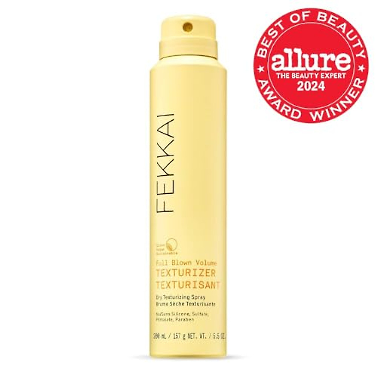 Fekkai Full Blown Volume Texturizer - 5.5 oz - Dry Texturizing Spray - Delivers 2X the Volume for Up to 8 Hours - Free of Sulfates, Parabens, Phthalates - Vegan, Cruelty-Free