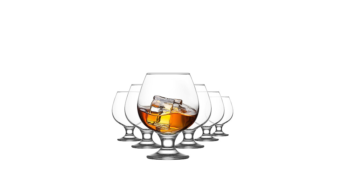 lav Brandy Snifters Set of 6 - Cognac Glasses 13.25 Oz - Brandy Glasses ...