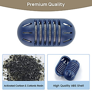 Demineralization Cartridge for Ultrasonic Humidifiers, Prevent Hard Water Build-Up, Reduces White Dust, Purifies Water Pack of 12