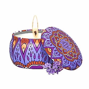 Soy Candles Gift, Candles Gifts for Women, Scented Candles Clearance, Aromatherapy Candle for Relaxation,Candles for Home Scented Portable Travel Jar Festive Gifts Romantic Decor Candles Gift