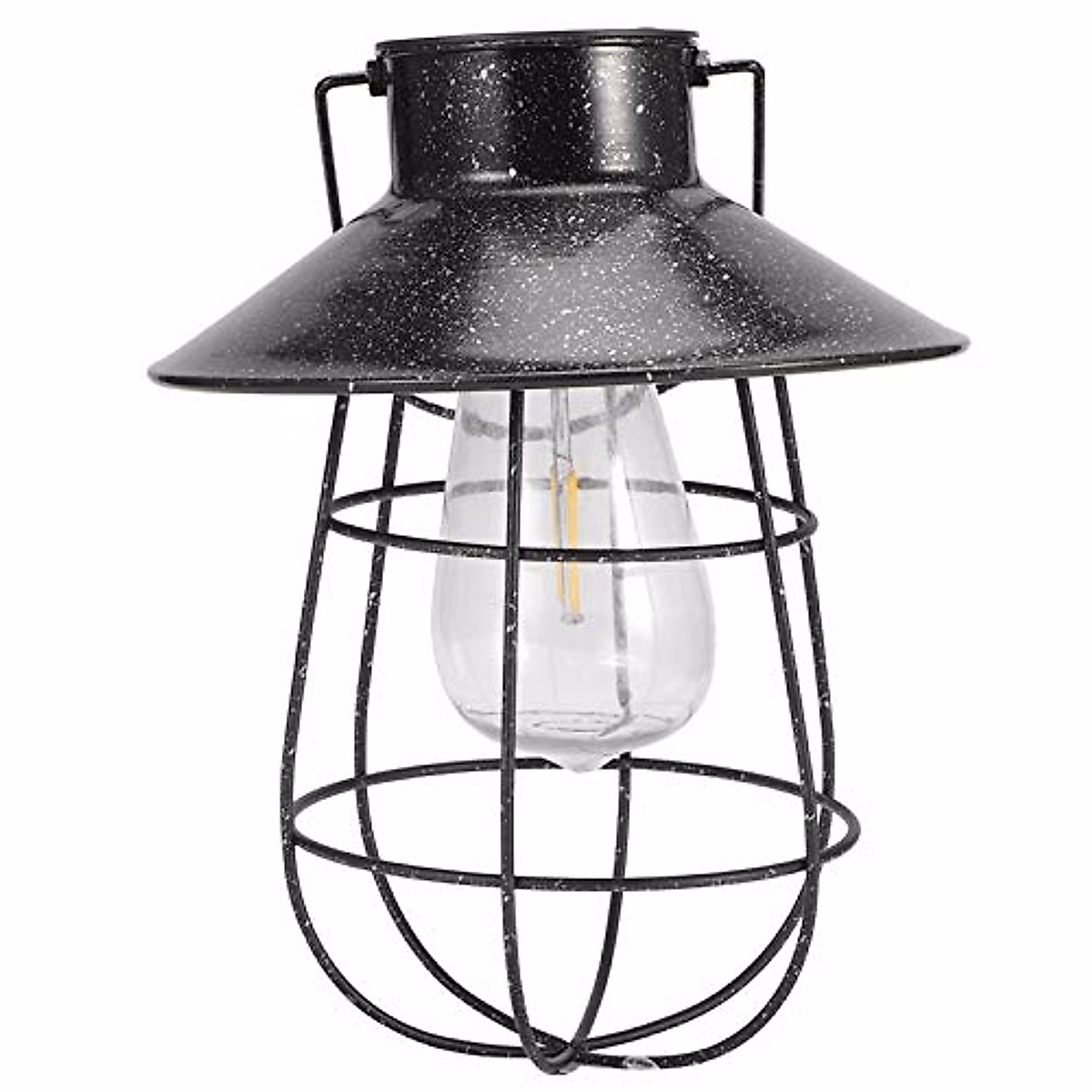 Solar Hanging Light, Weatherproof Outdoor Hanging Lamp, Iron Art Hollow Automatical for Home Decoration Gardens, Courtyards, Porches