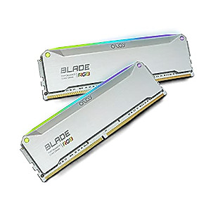 OLOy DDR4 RAM 16GB (2x8GB) Blade Aura Sync RGB 3600 MHz CL14 1.45V 288-Pin Desktop Gaming UDIMM (MD4U0836144BRADE)